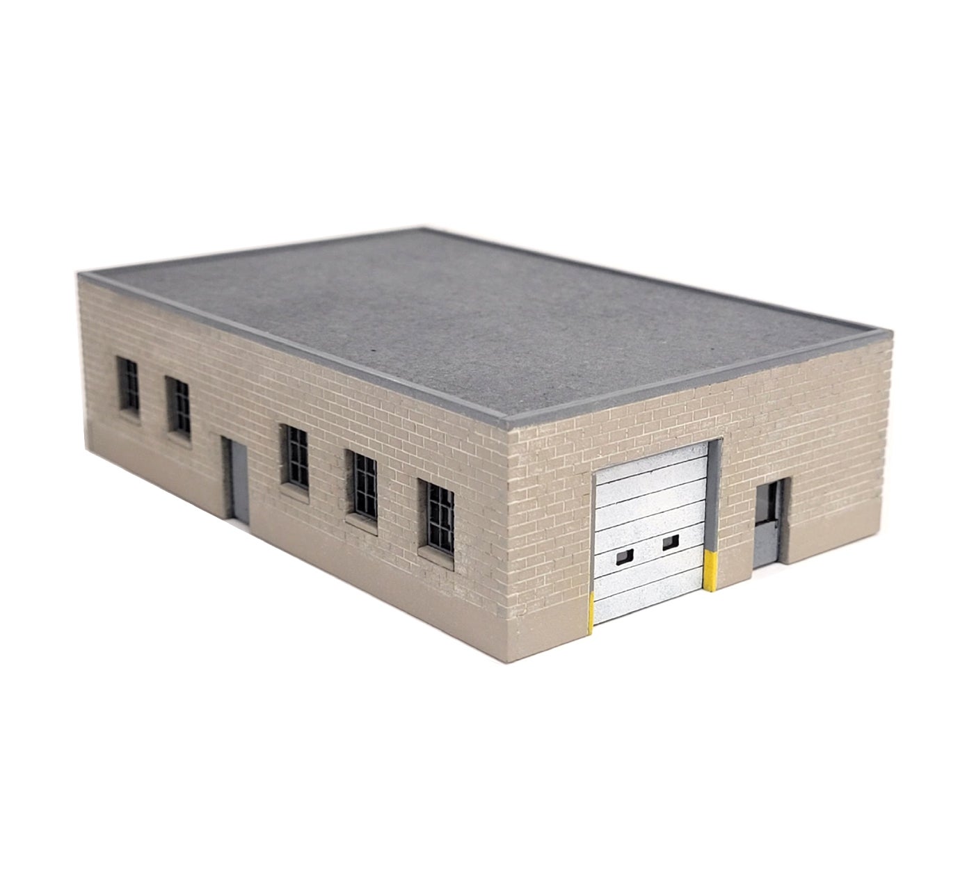 Concrete Warehouse A - N Scale | Late Night Hobbies